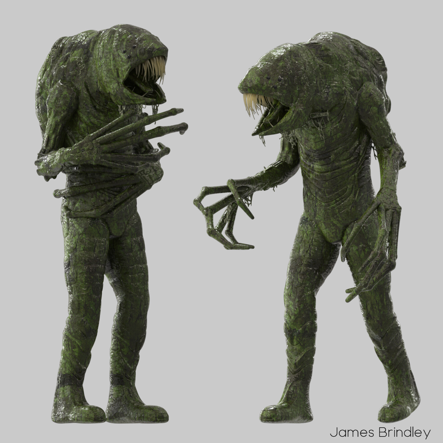 ArtStation - Space Babies Bogeyman Doctor Who