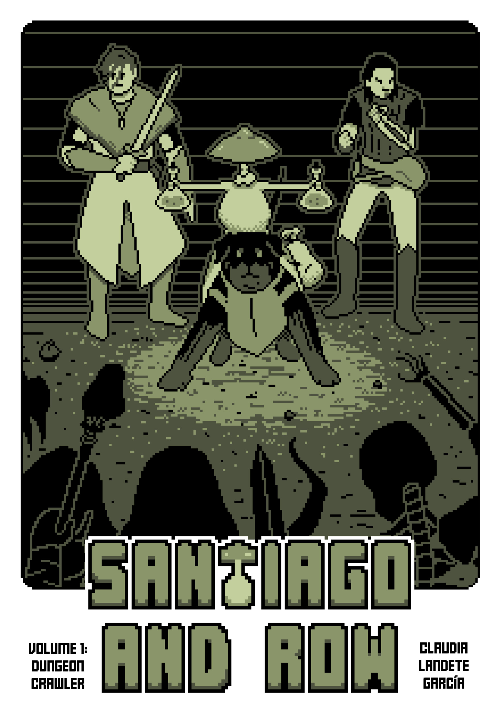 ArtStation - Santiago and Row comic project