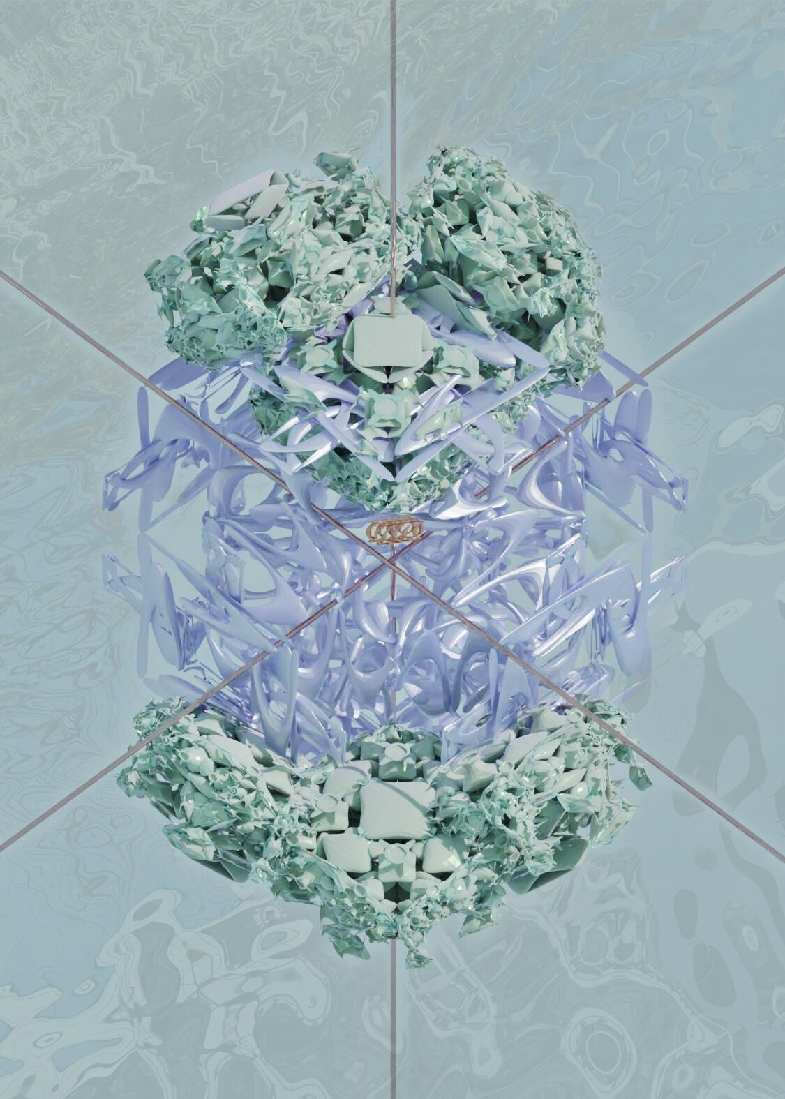ArtStation - Tessellated Biomorphic Growth