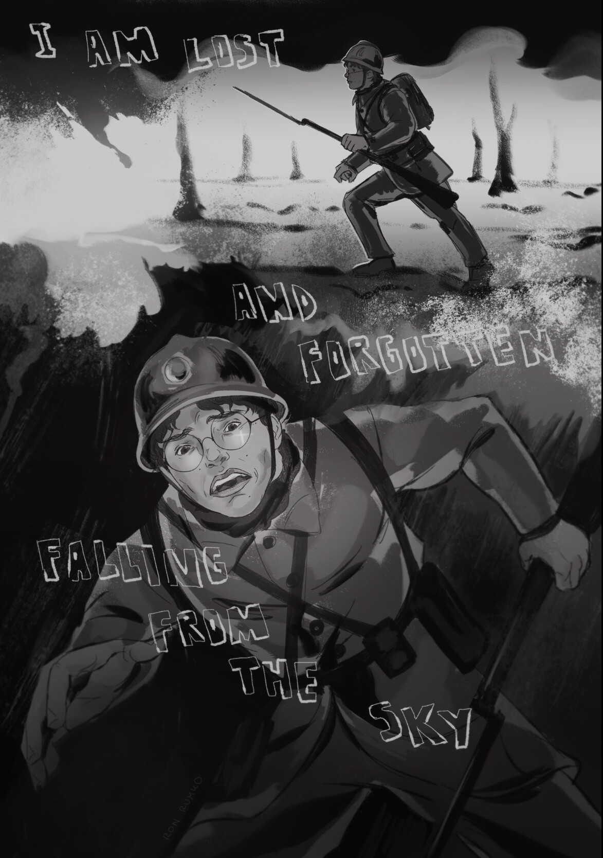 ArtStation - Amnesia The Bunker fanart
