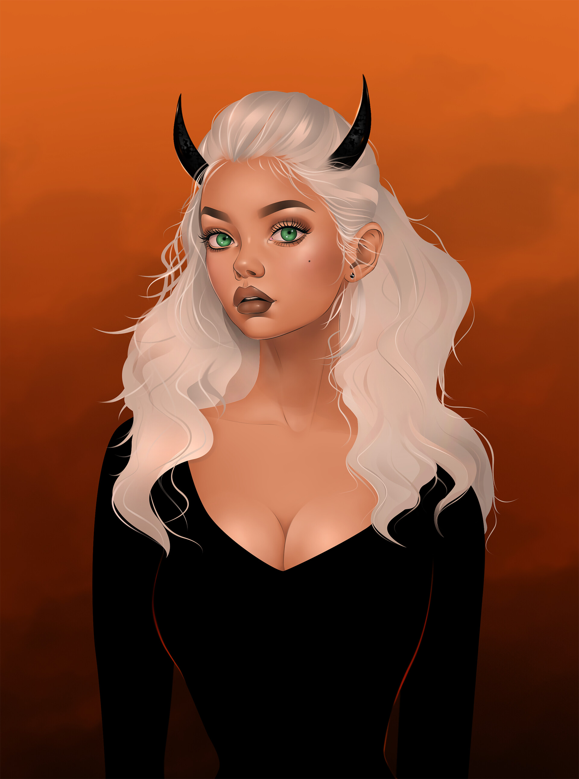 ArtStation - Demon Girl
