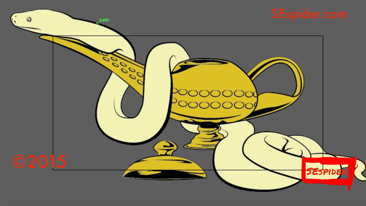 SEspdr.shop - 2015 Python actor Illustration