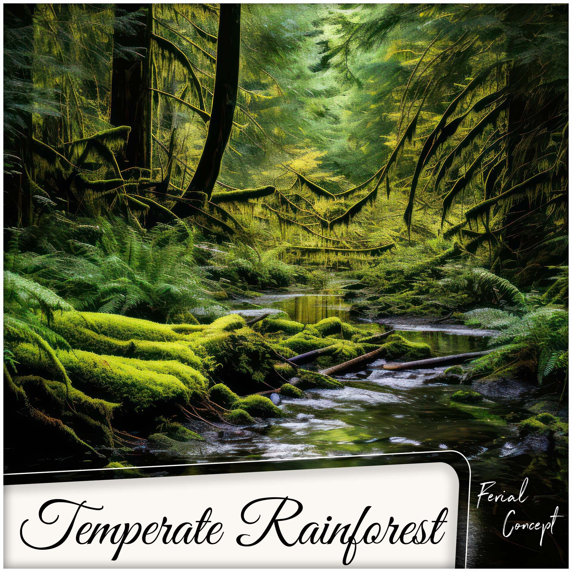 ArtStation - 🔹260 Temperate Rainforest - Nature Concept Reference Image ...