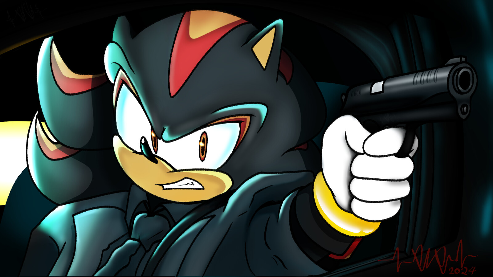 ArtStation - Shadow The Hedgehog as John Wick