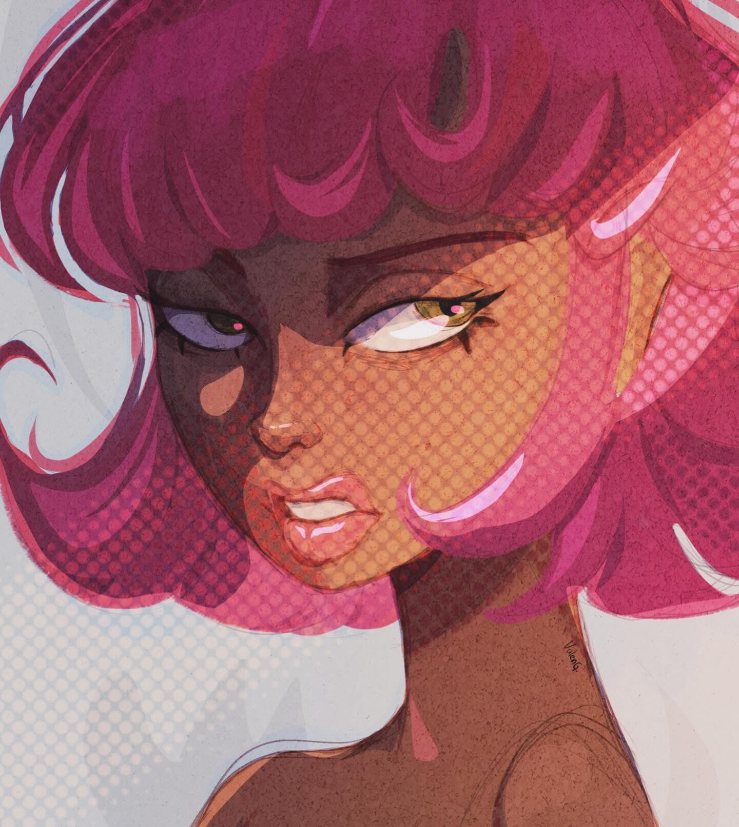 ArtStation - Brush test illustration