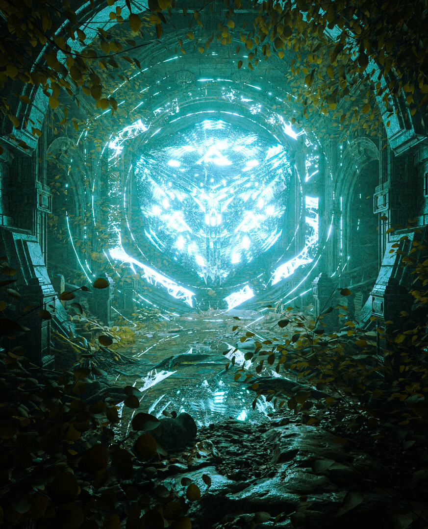 ArtStation - luminescent labyrinth