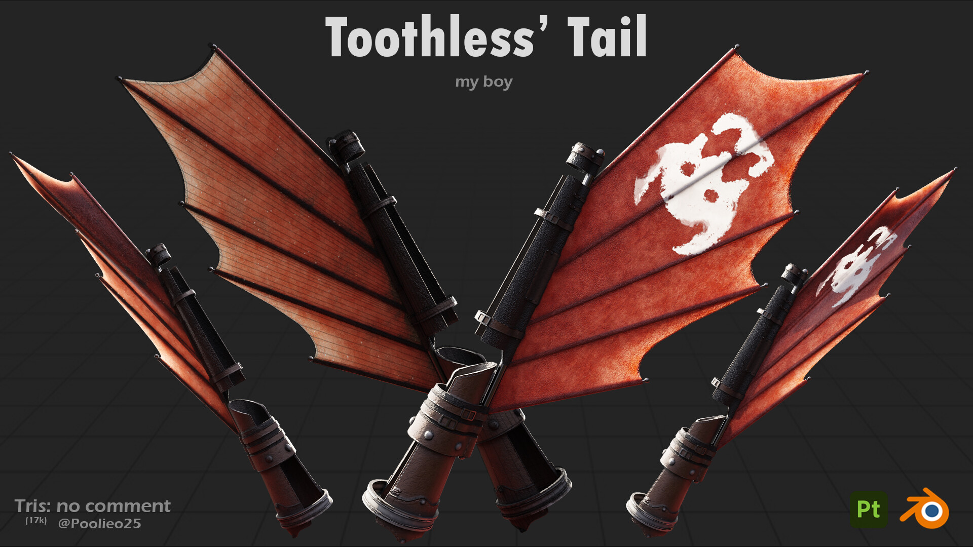 ArtStation - Toothless again