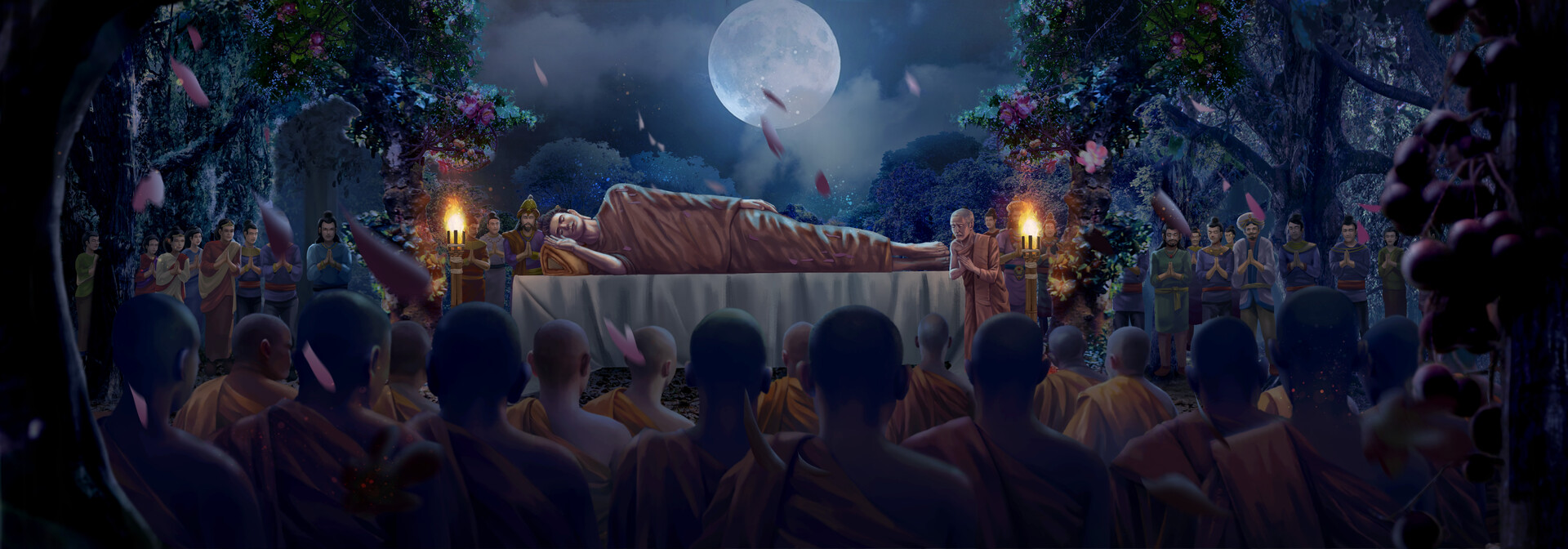 ArtStation - Buddha's Final Hours (Parinibbana)