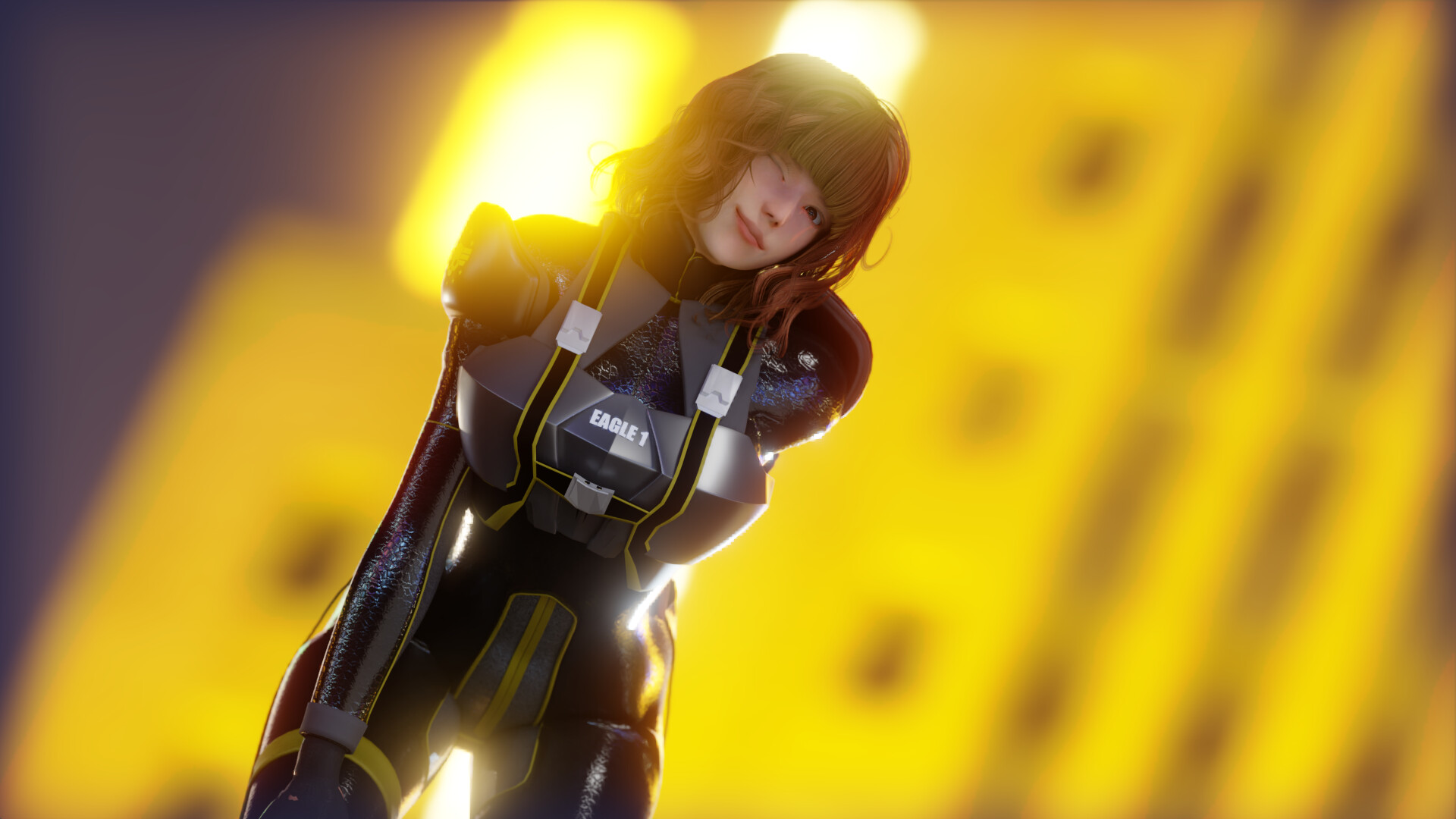 ArtStation - Eagle 1 Pilot