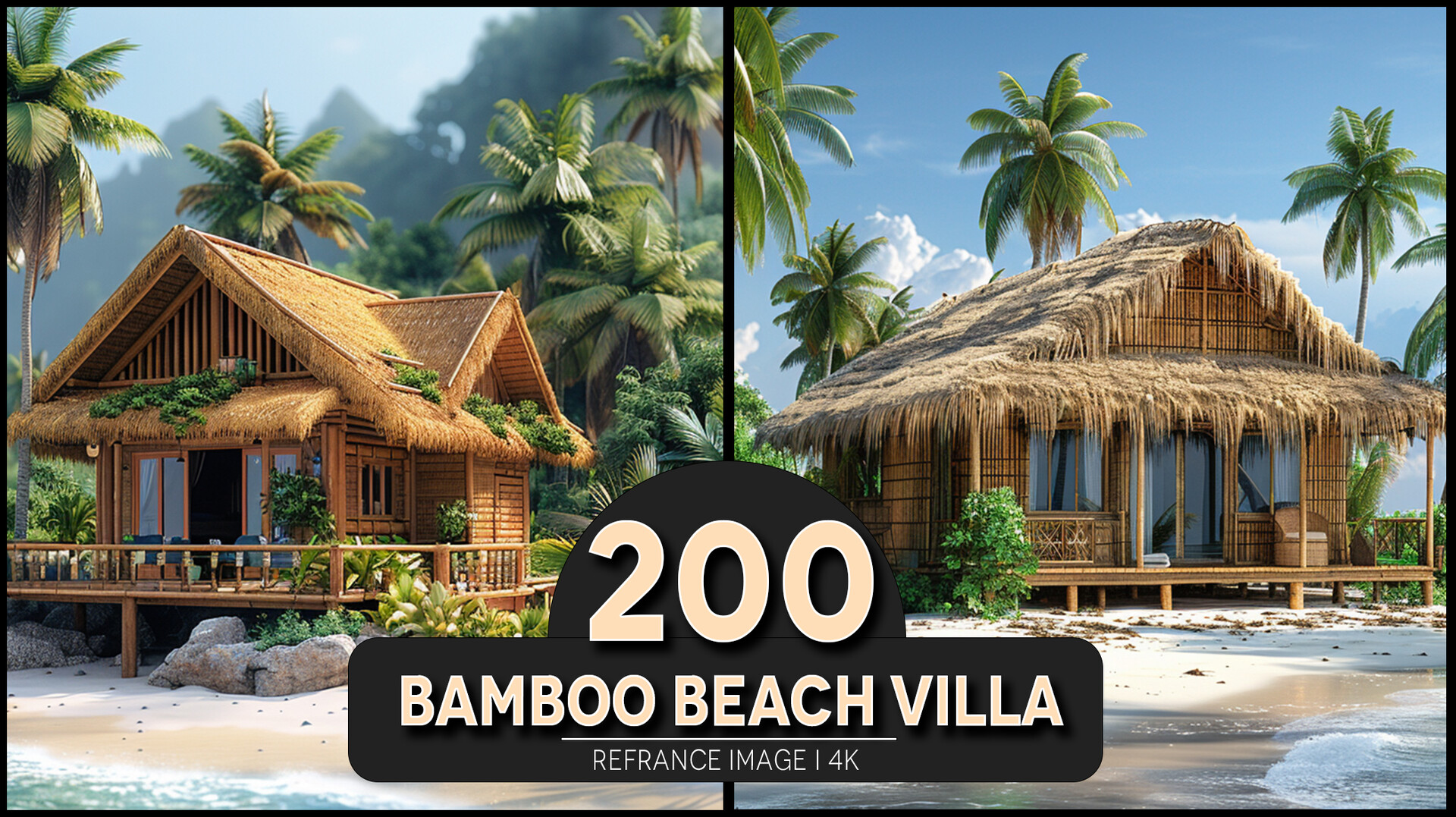 Pixel Ref - Bamboo Beach Villa 4K Reference/Concept Images Pixel Ref - Bamboo Beach Villa 4K Reference/Concept Images