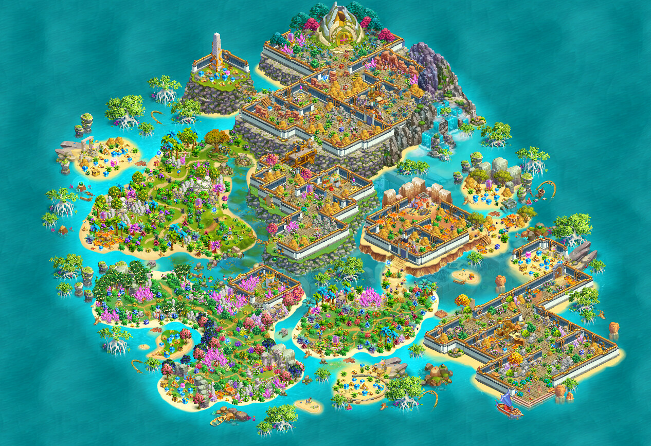 ArtStation - Plant Island