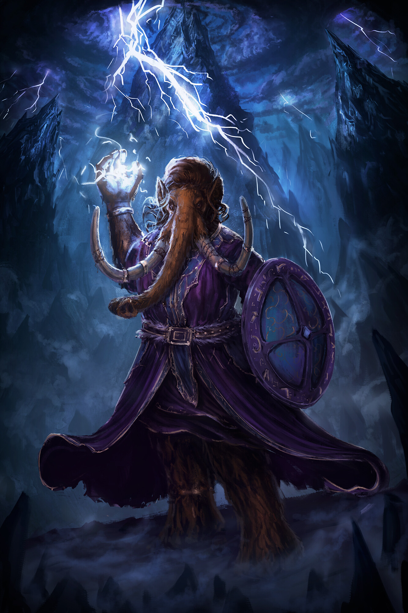 ArtStation - Loxodon stormcaller