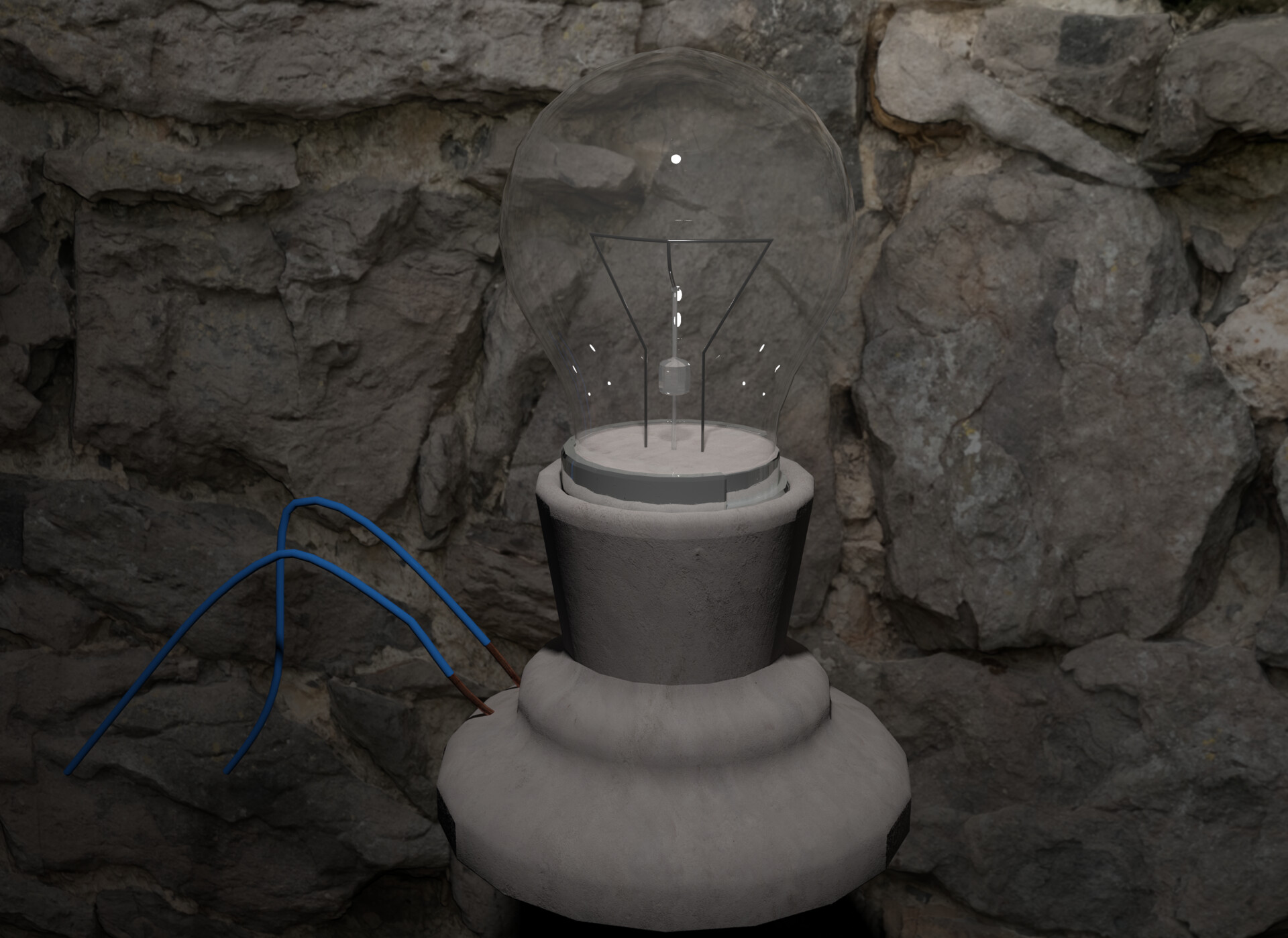 ArtStation - 504: Basement Light Bulb