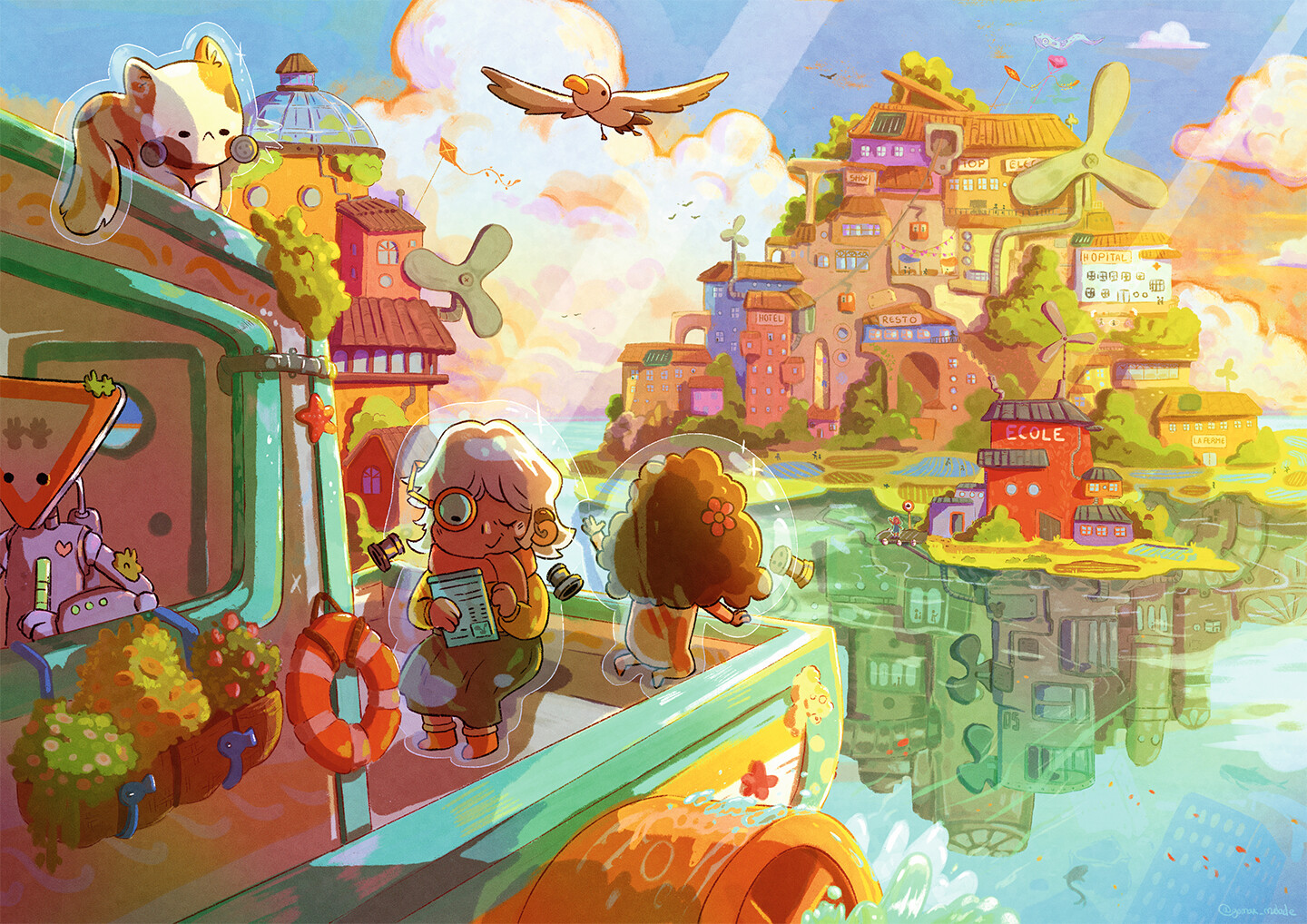 ArtStation - WAT2024: SolarPunk