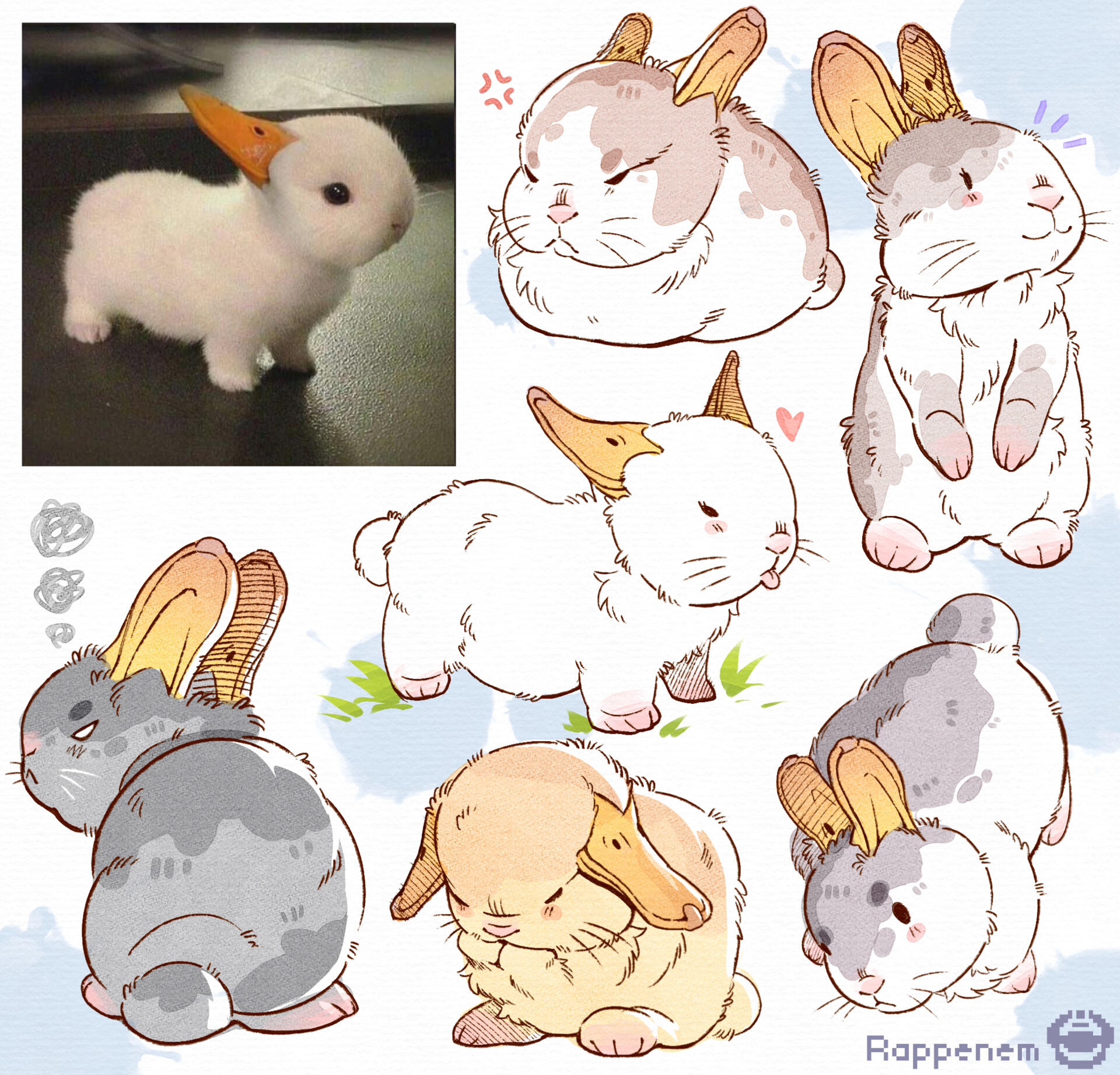 ArtStation - Duck Bunnies