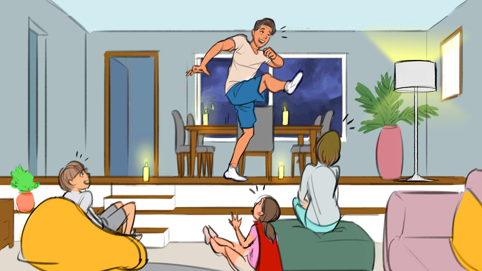 Famous Frames ArtStation - Jeremiah Wallis - Amazon Prime Video – Blackout