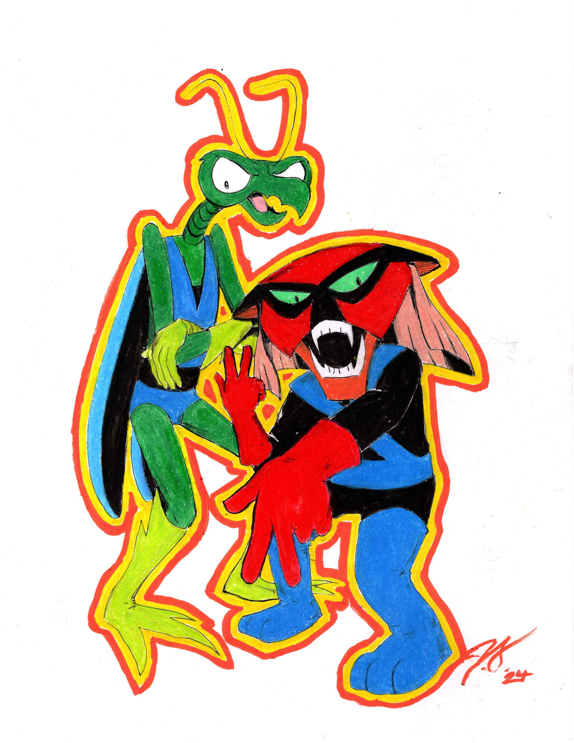 ArtStation - Brak and Zorak!!