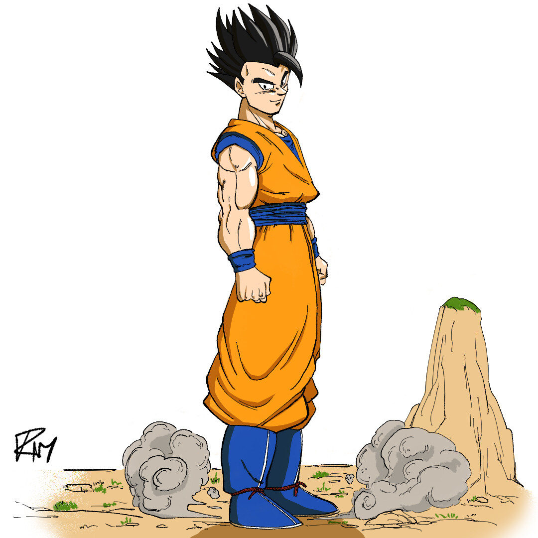 ArtStation - Ultimate Gohan