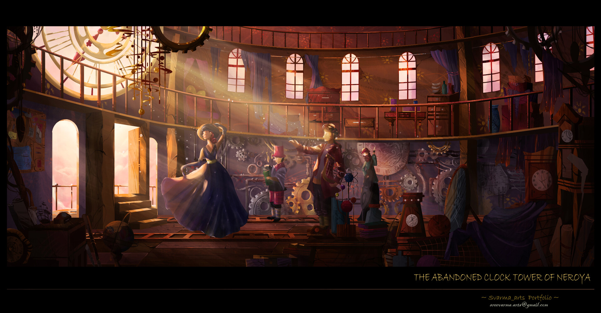 ArtStation - Clock tower