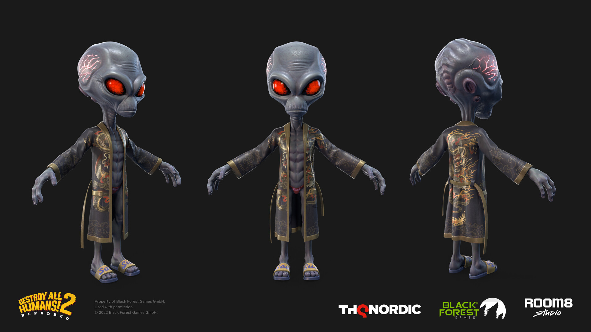 Room 8 Studio - Portfolio - Crypto Skins (Destroy All Humans! 2)