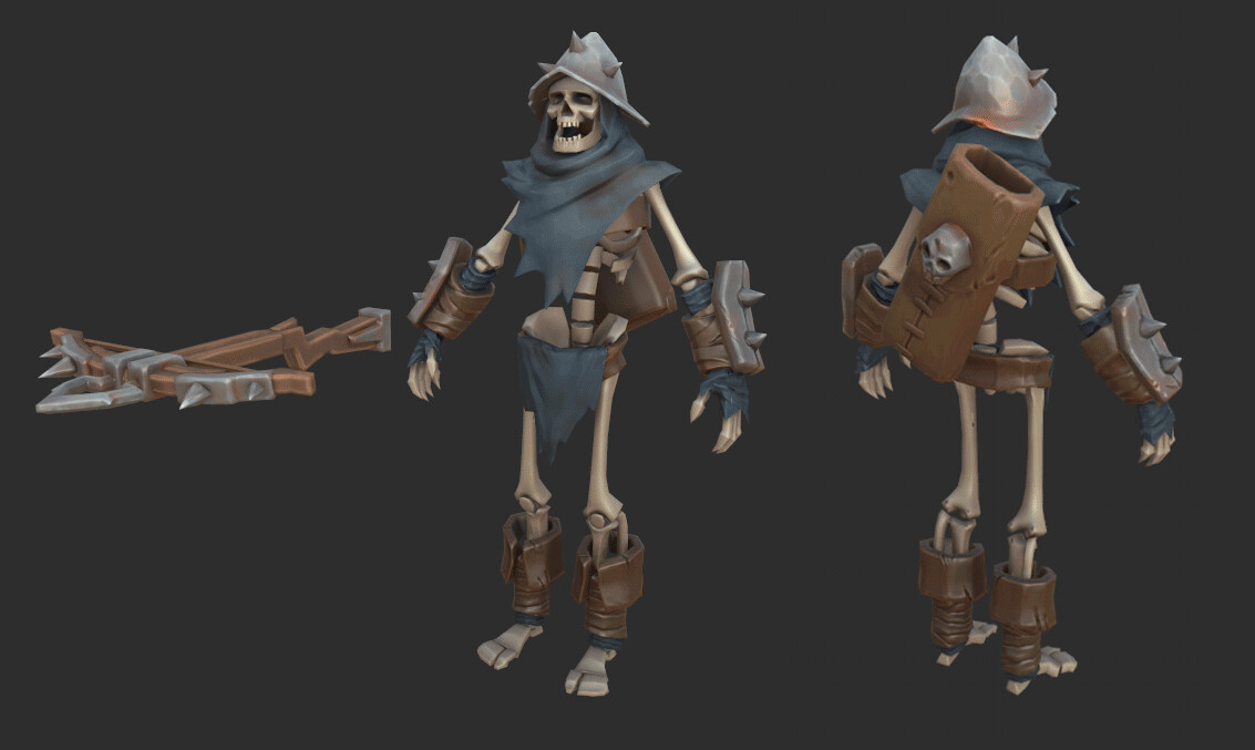 ArtStation - Skeleton Crossbowman