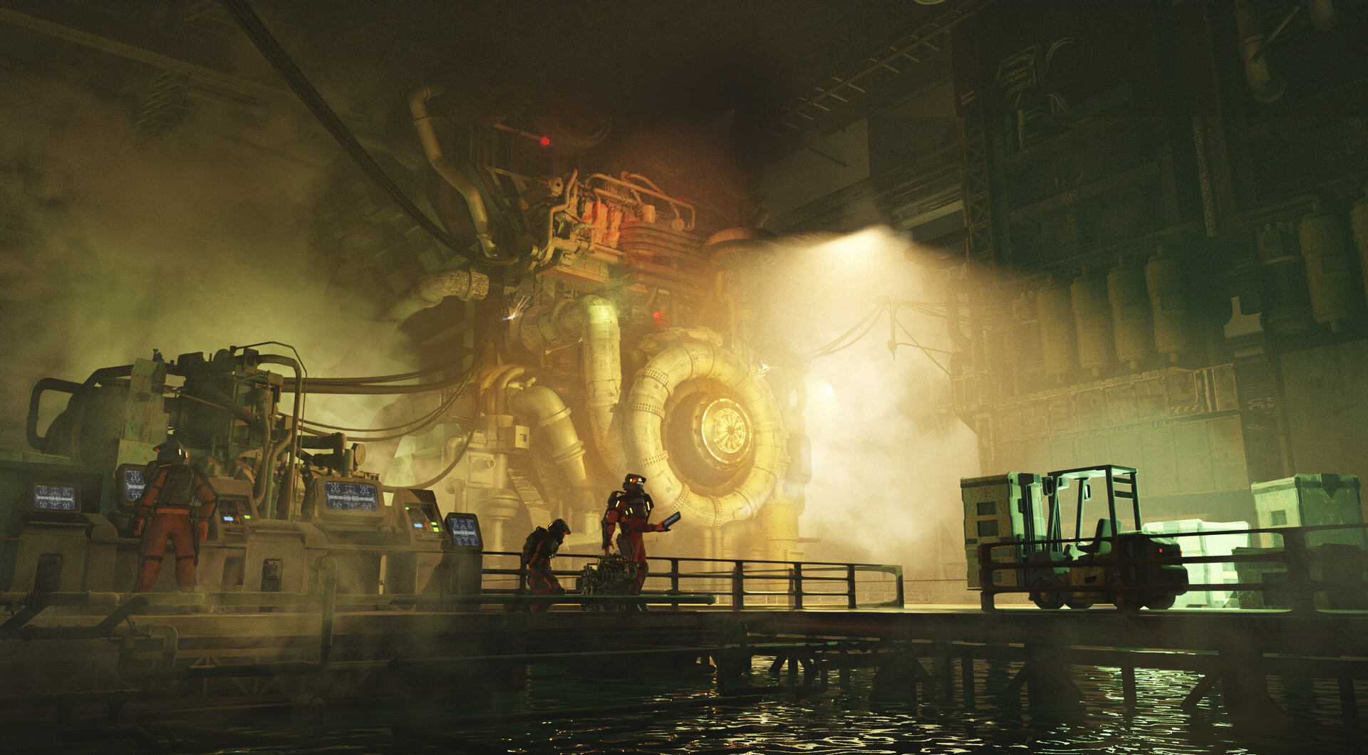 ArtStation - engine compartment