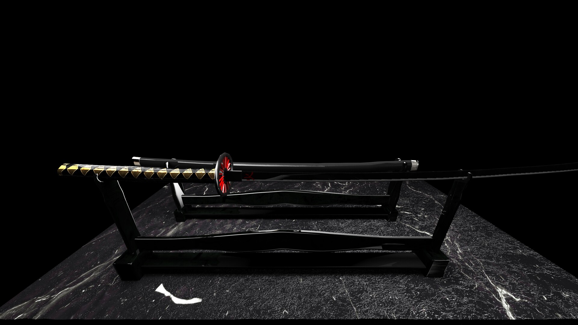 ArtStation - nichirin blade from demon slayer