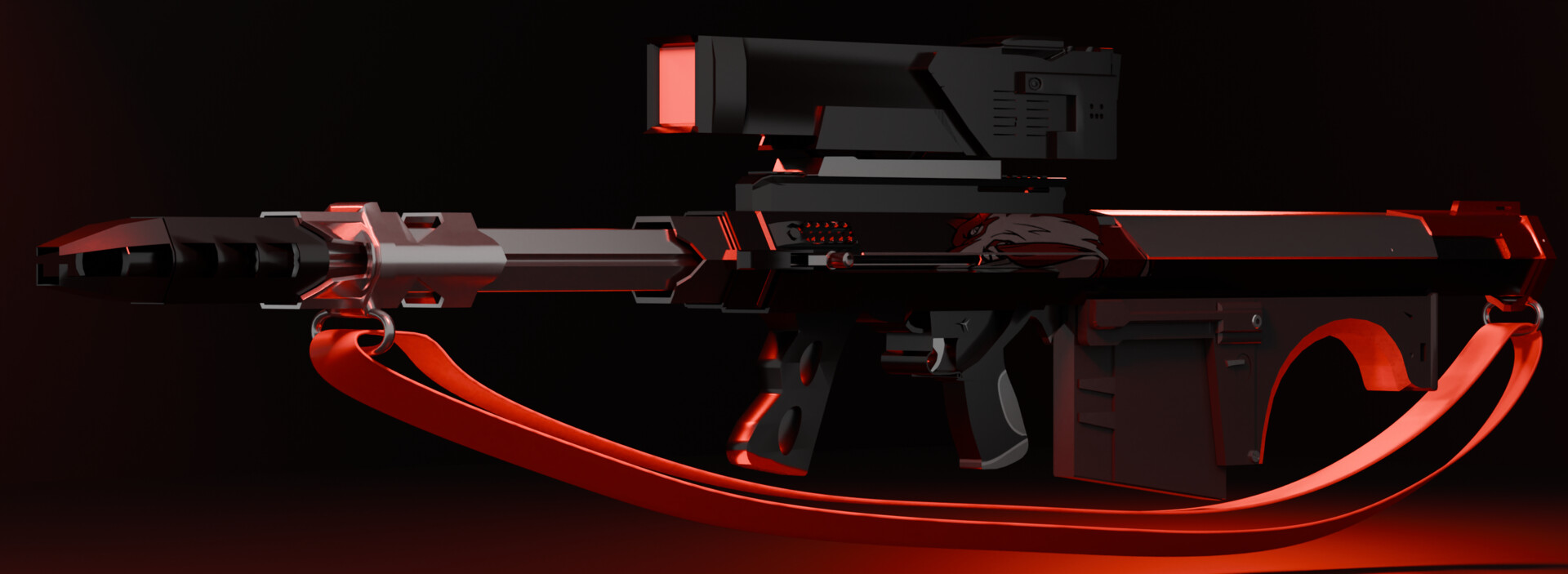 ArtStation - Goddess of nikke [Red Hood Wolf's Vein]