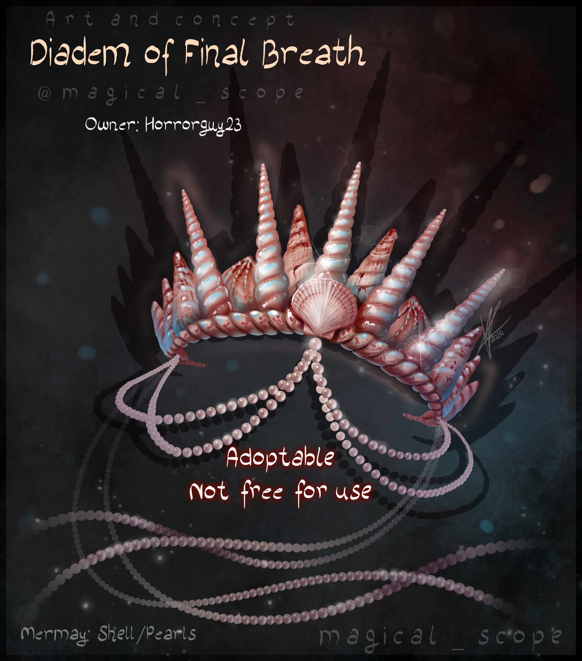 Magical Kaleidoscope - Mermay day 02: Shell