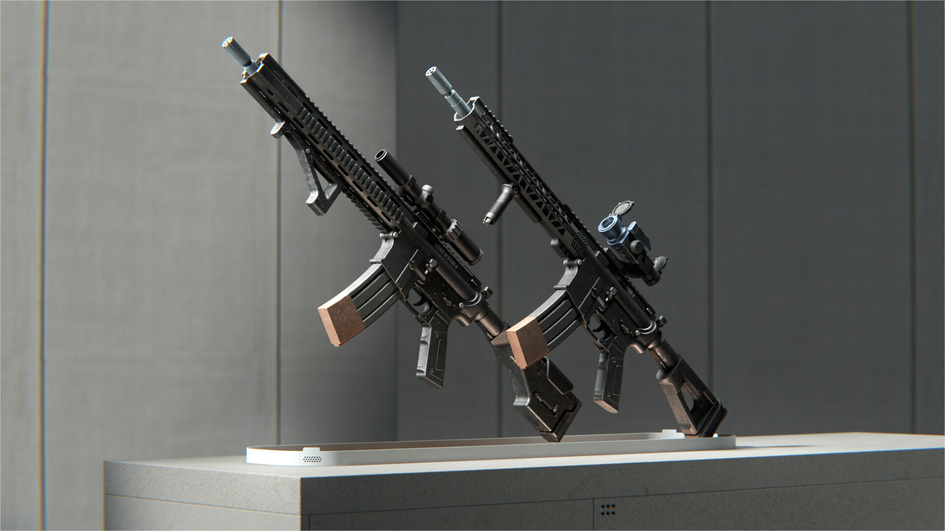ArtStation - AR-15 Rifle - A Gun Pack