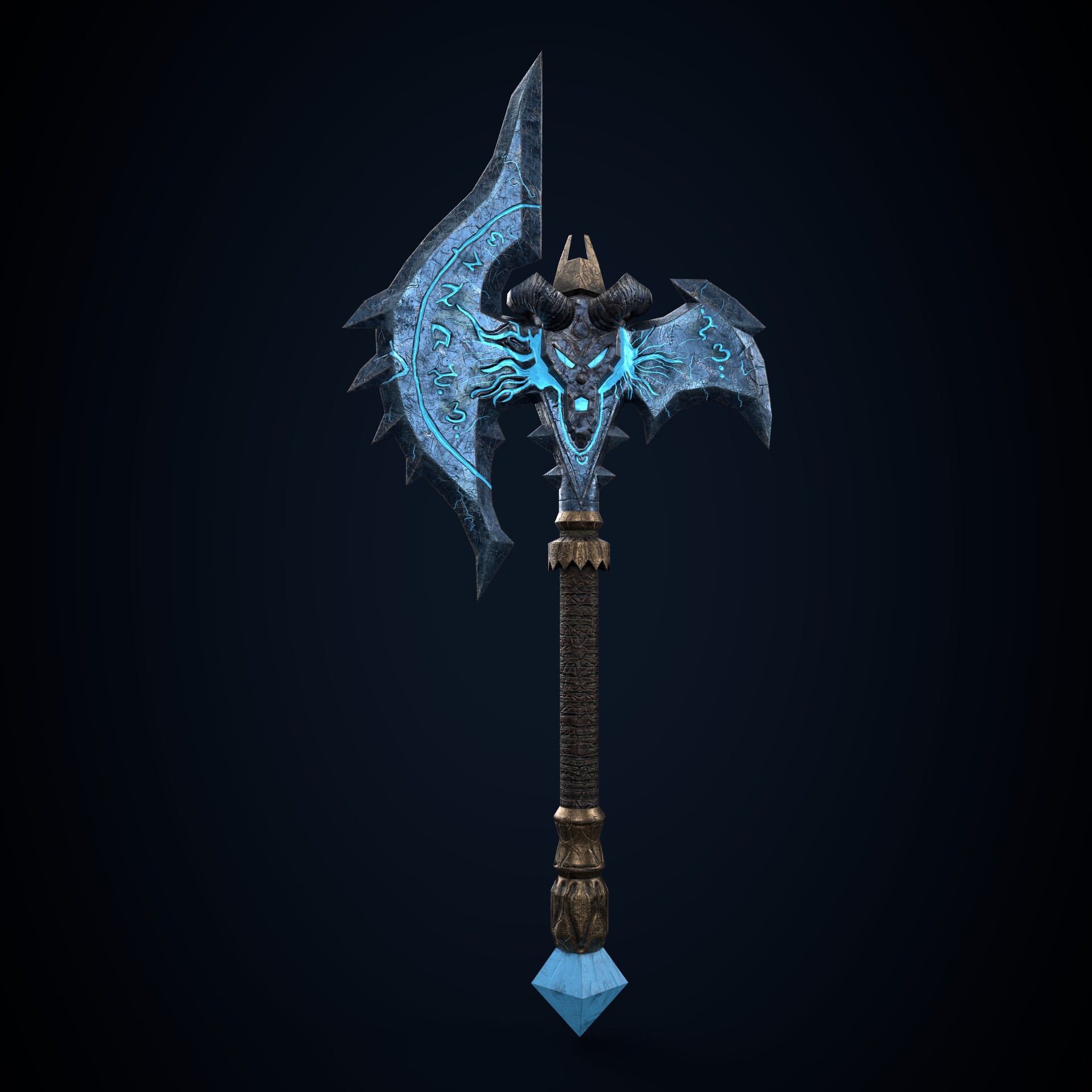 ArtStation - orc's axe