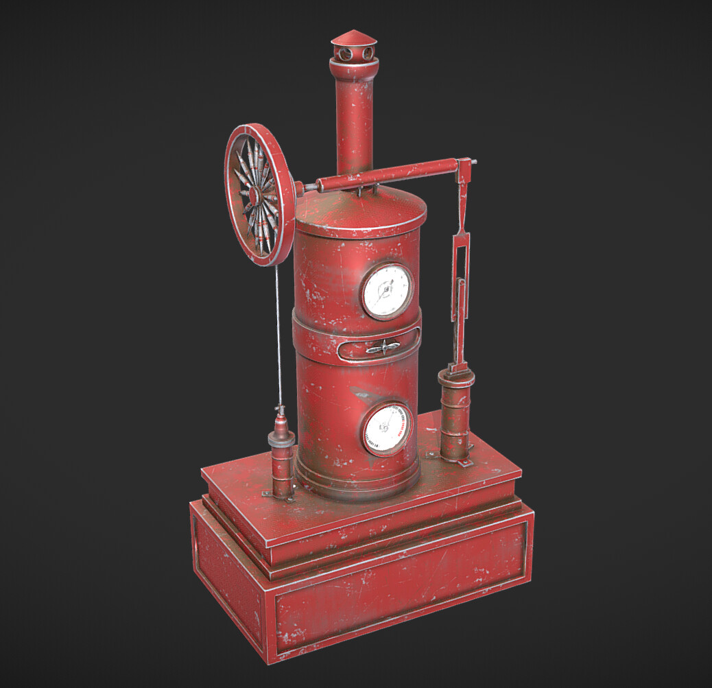 ArtStation - pressure machine