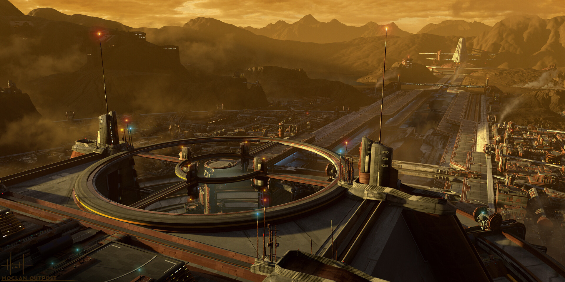 Nick Hiatt - 'the Orville' : Moclan Outpost Sequence