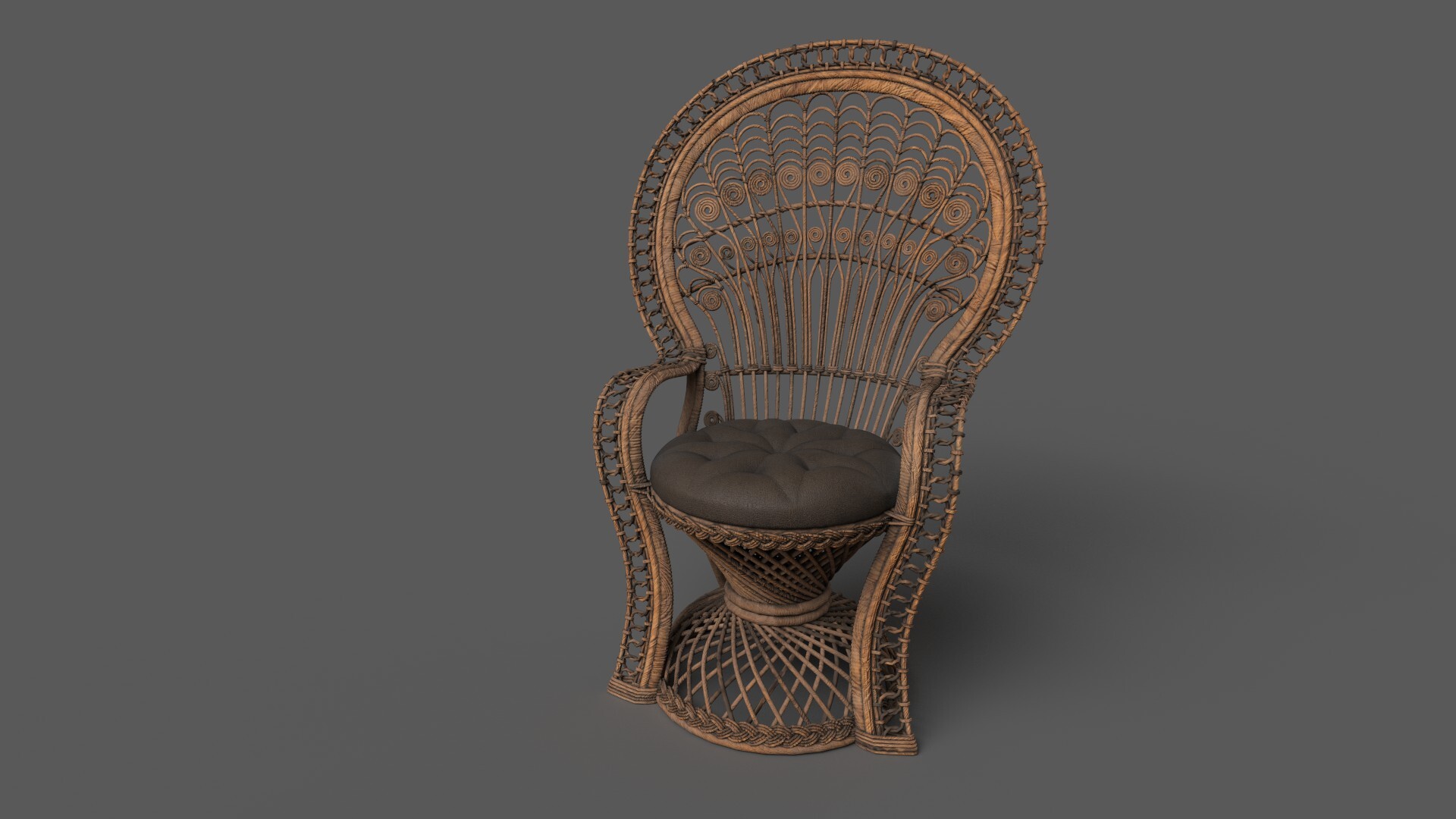 ArtStation - Wicker Chair