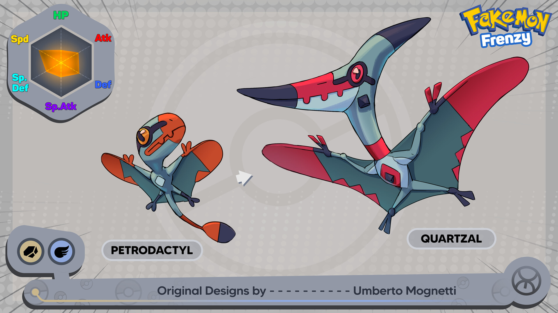 Umberto Mognetti - Fakemon Frenzy - Rock
