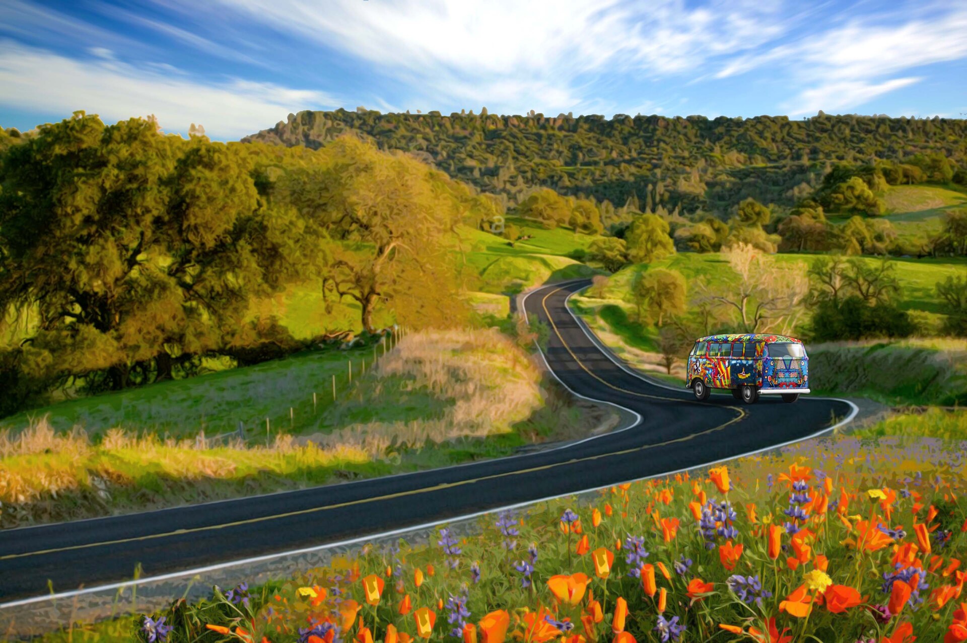 Famous Frames ArtStation - Paul Binkley - VW – Rain