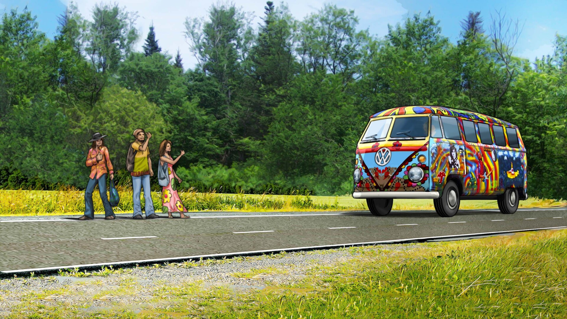 Famous Frames ArtStation - Paul Binkley - VW – Rain