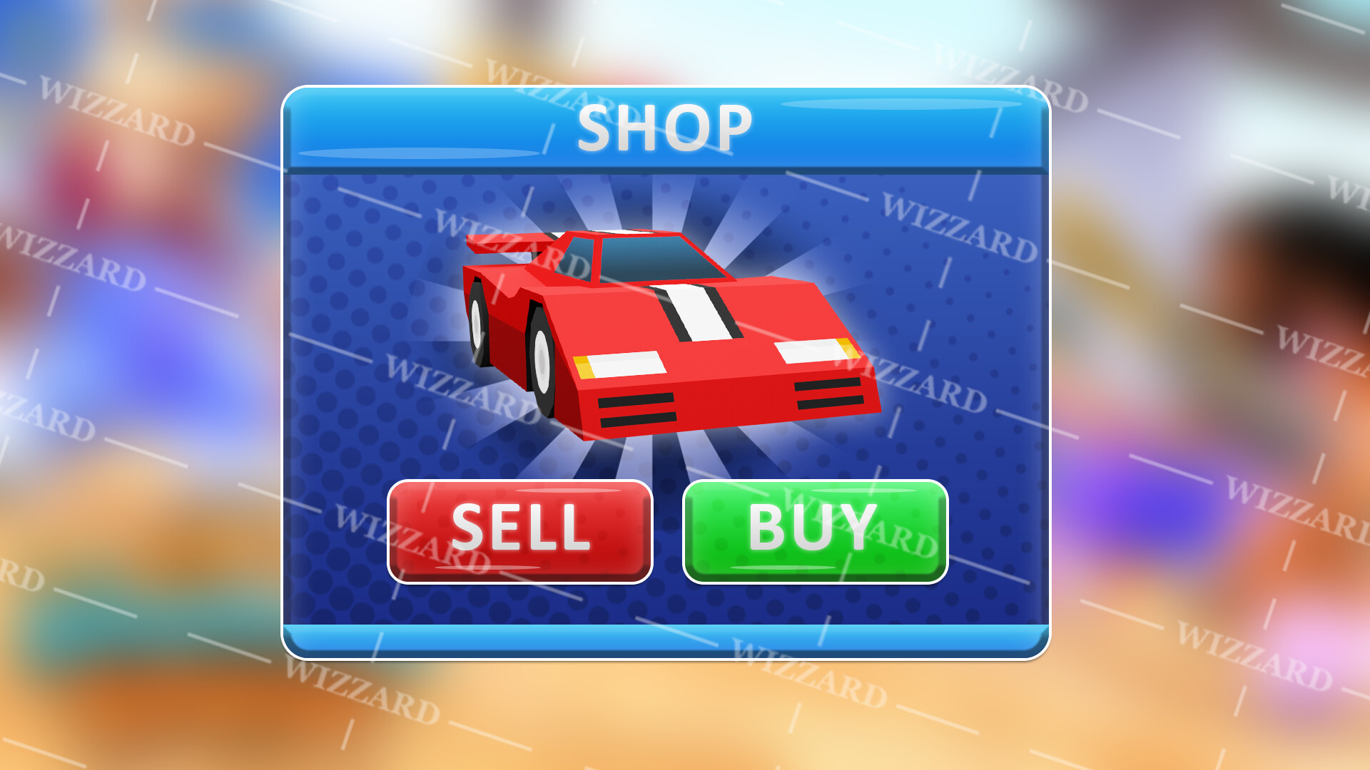 ArtStation - Car Shop UI