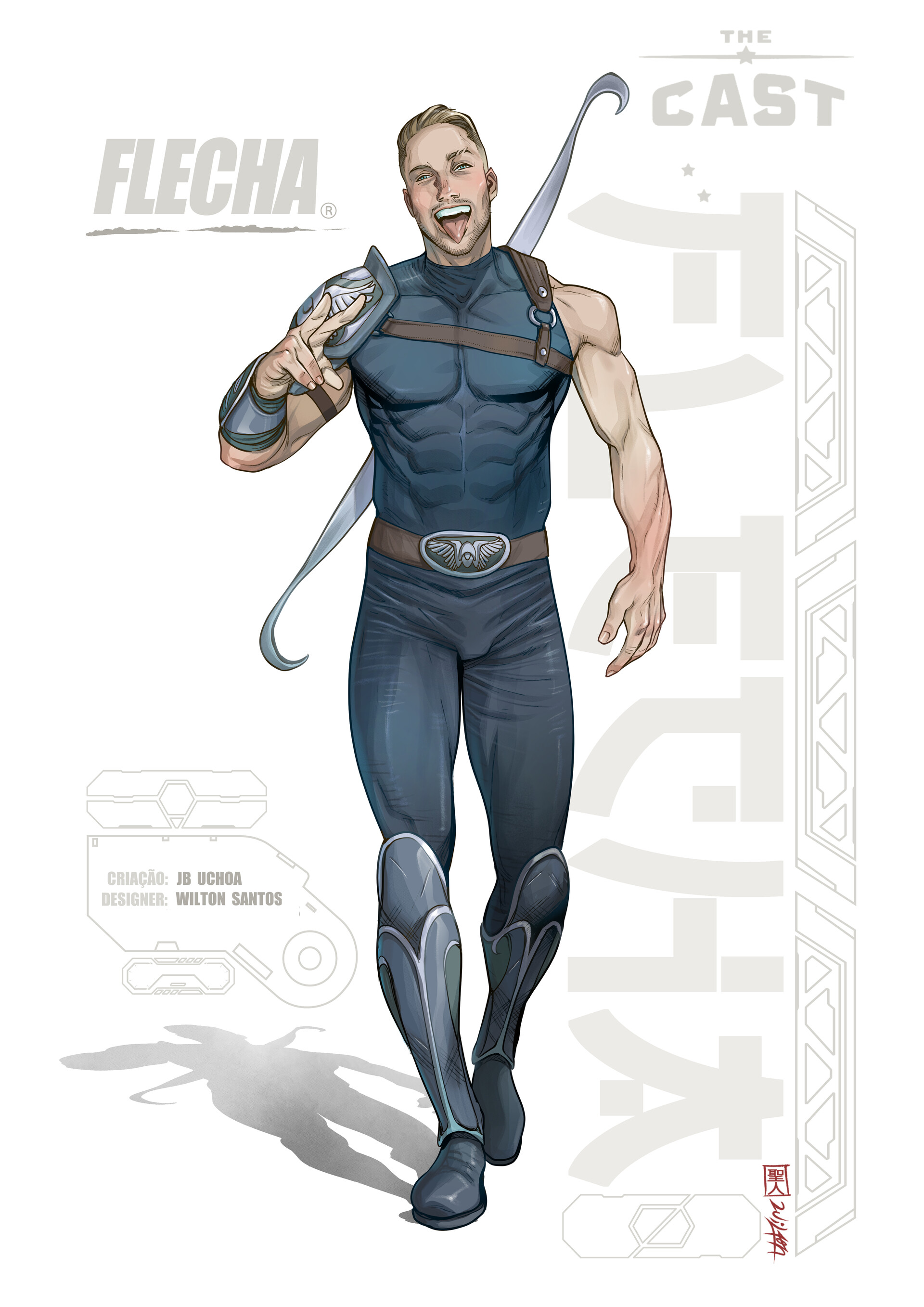 ArtStation - Flecha the Cast