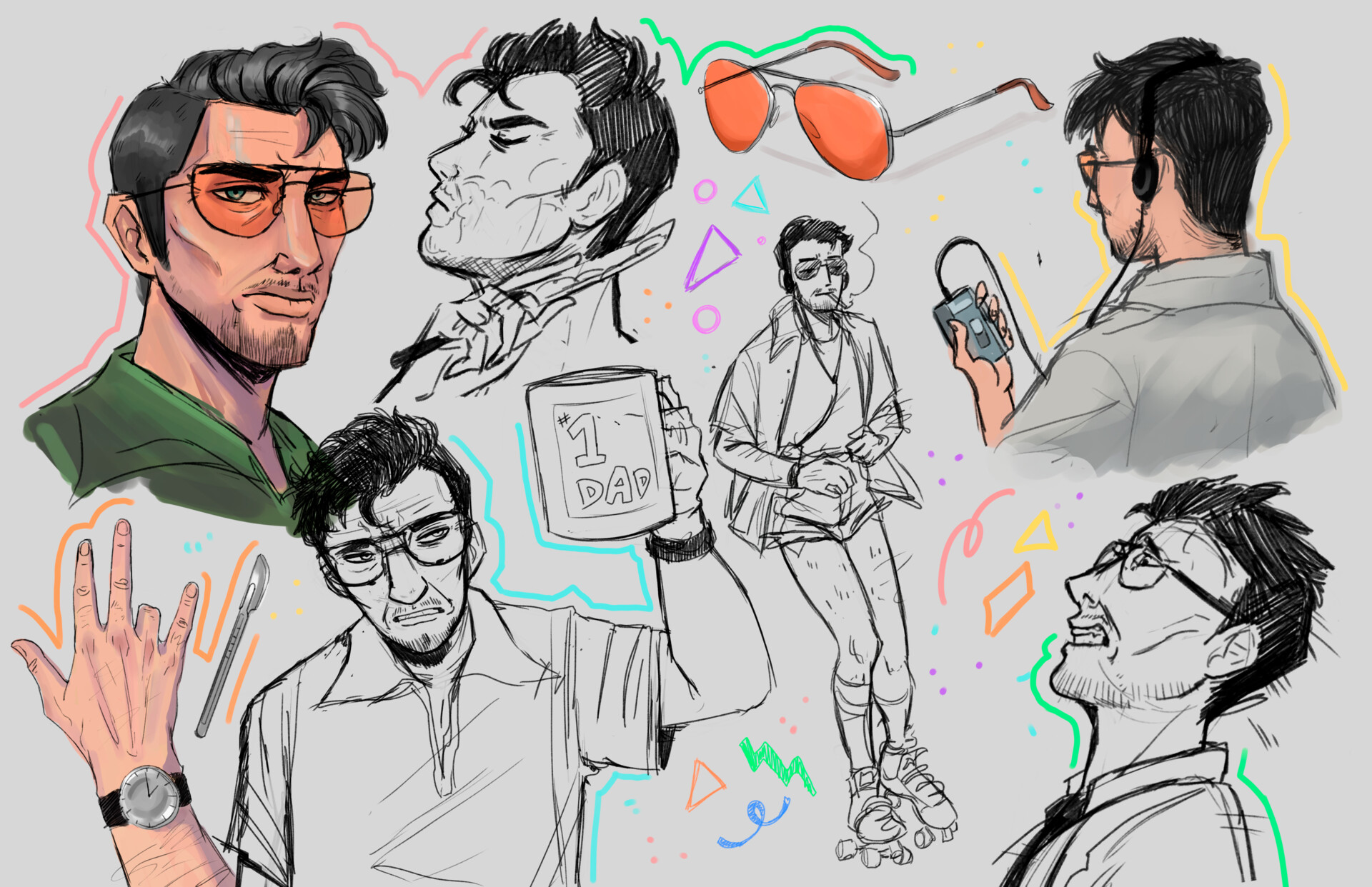 ArtStation - Character Exploration | Zacharie