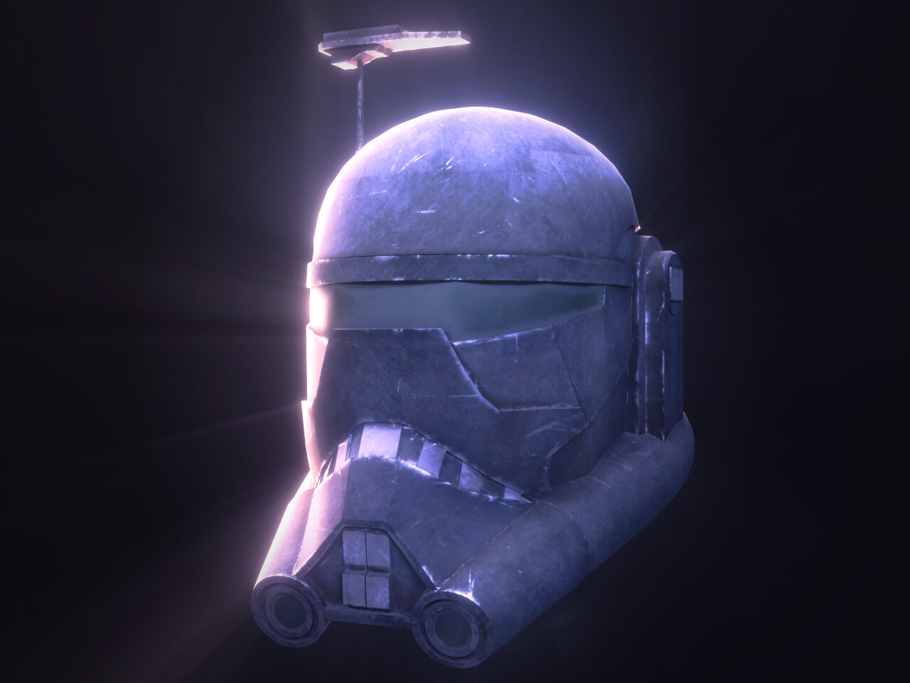 ArtStation - Imperial Crosshair Helmet Bad Batch 3D Model (Blender)