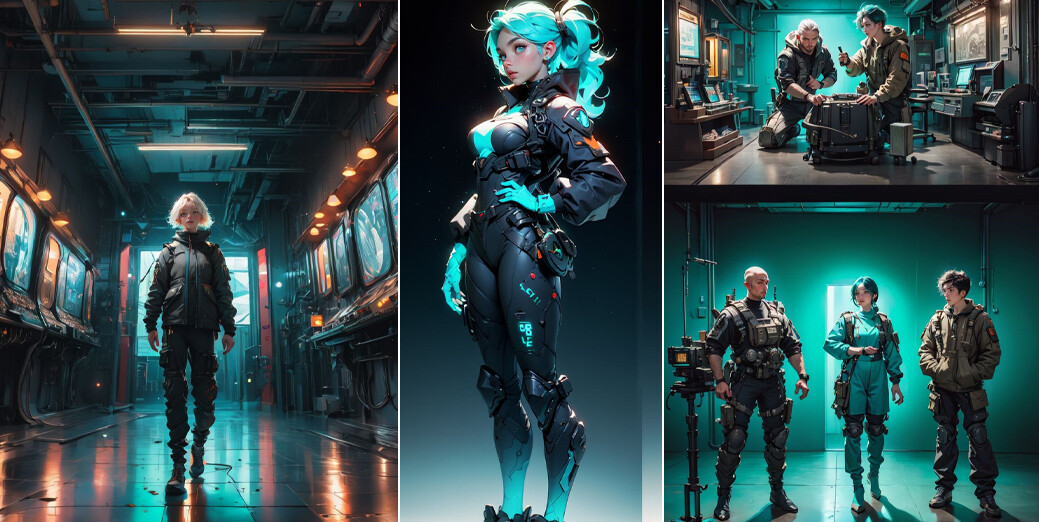 4K Anime Reference Art for Artists and Enthusiasts - 386 Futuristic ...