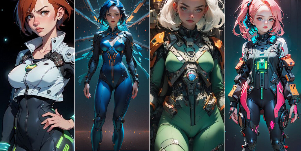 4K Anime Reference Art for Artists and Enthusiasts - 386 Futuristic ...