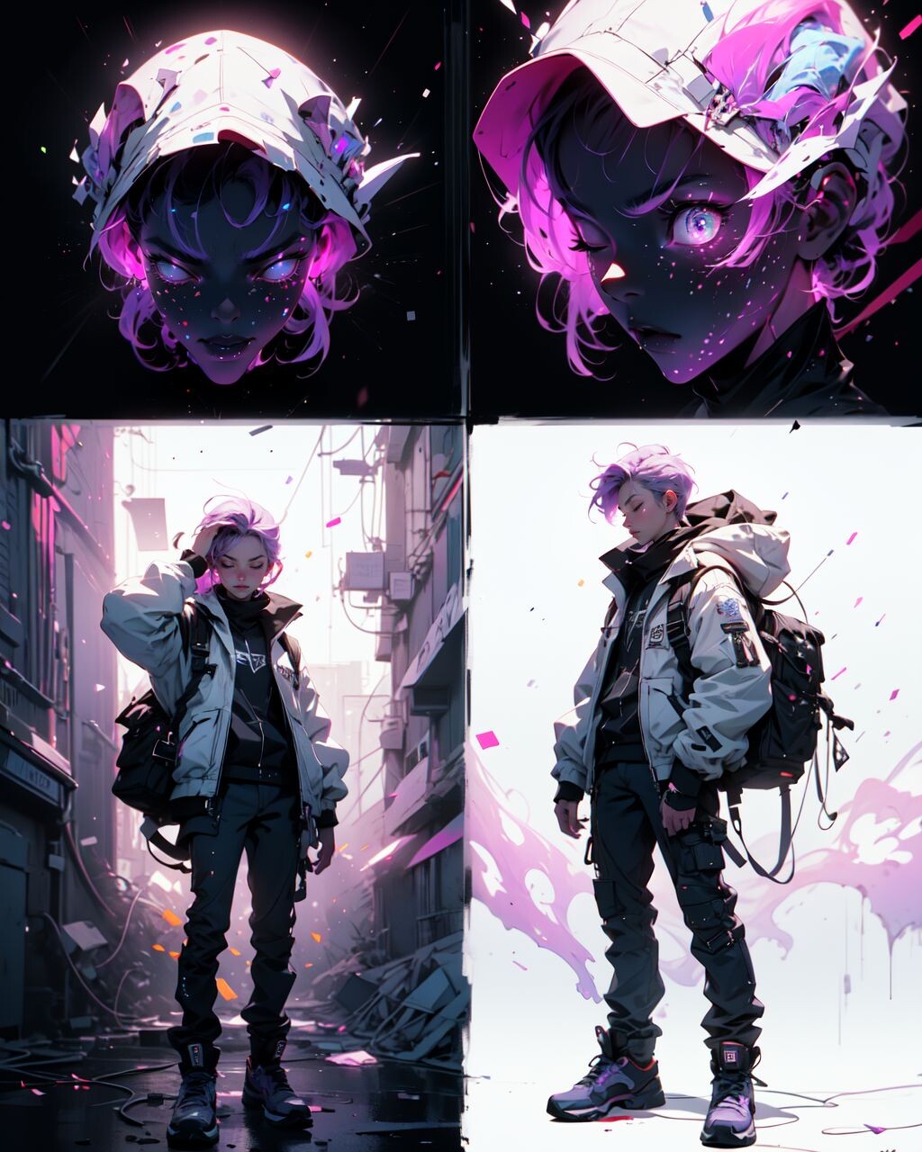 4K Anime Reference Art for Artists and Enthusiasts - 386 Futuristic ...