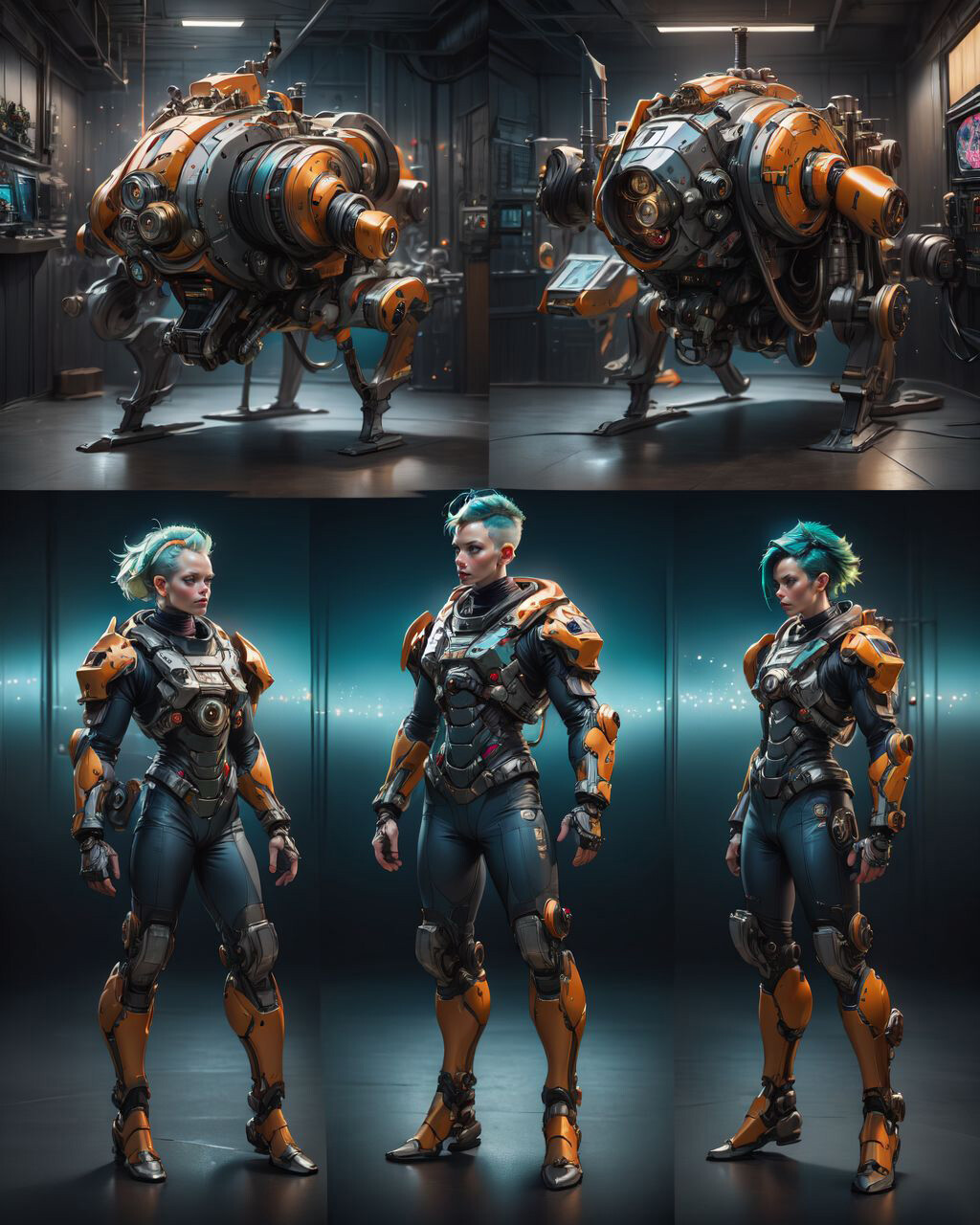 4K Anime Reference Art for Artists and Enthusiasts - 386 Futuristic ...