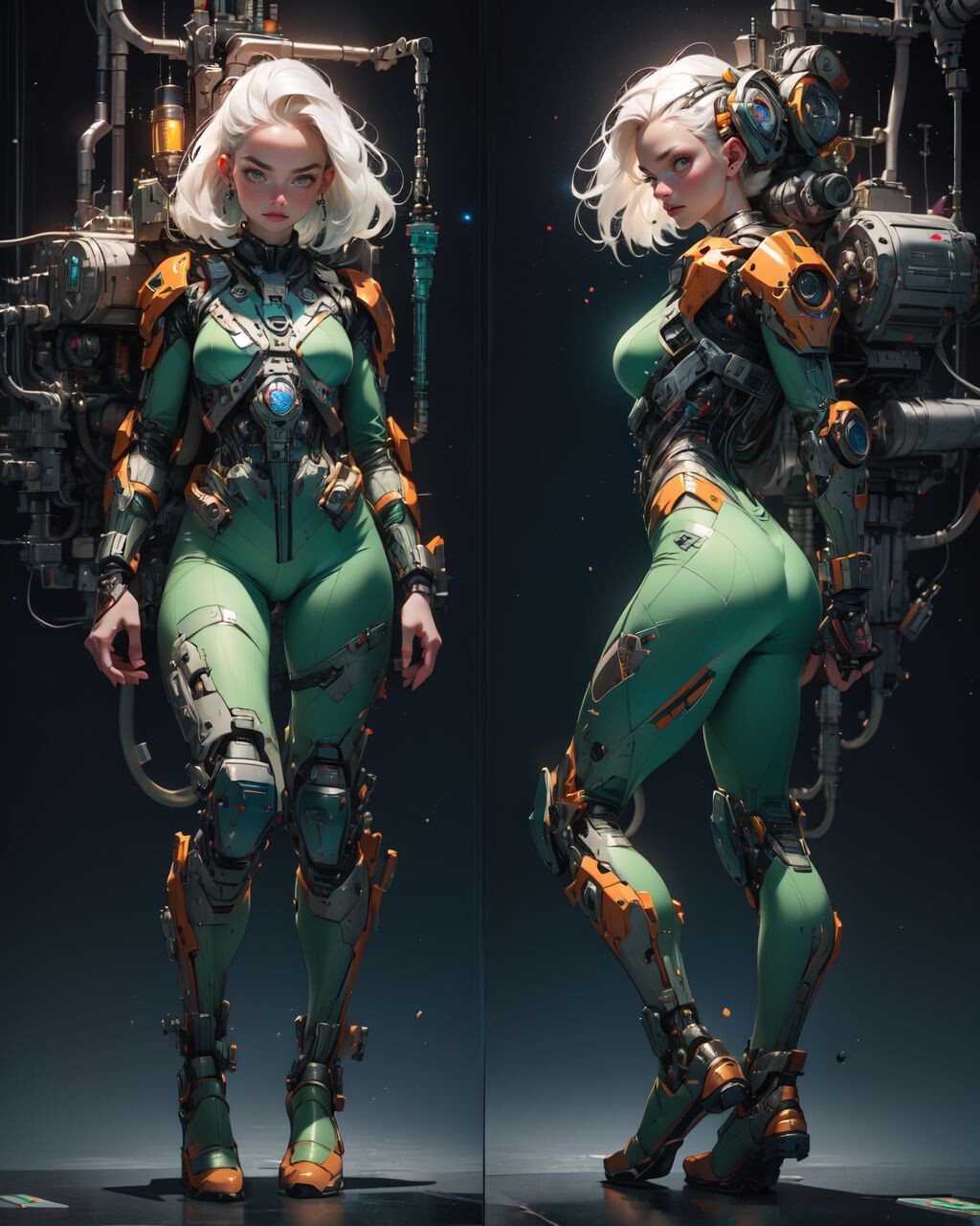 4K Anime Reference Art for Artists and Enthusiasts - 386 Futuristic ...