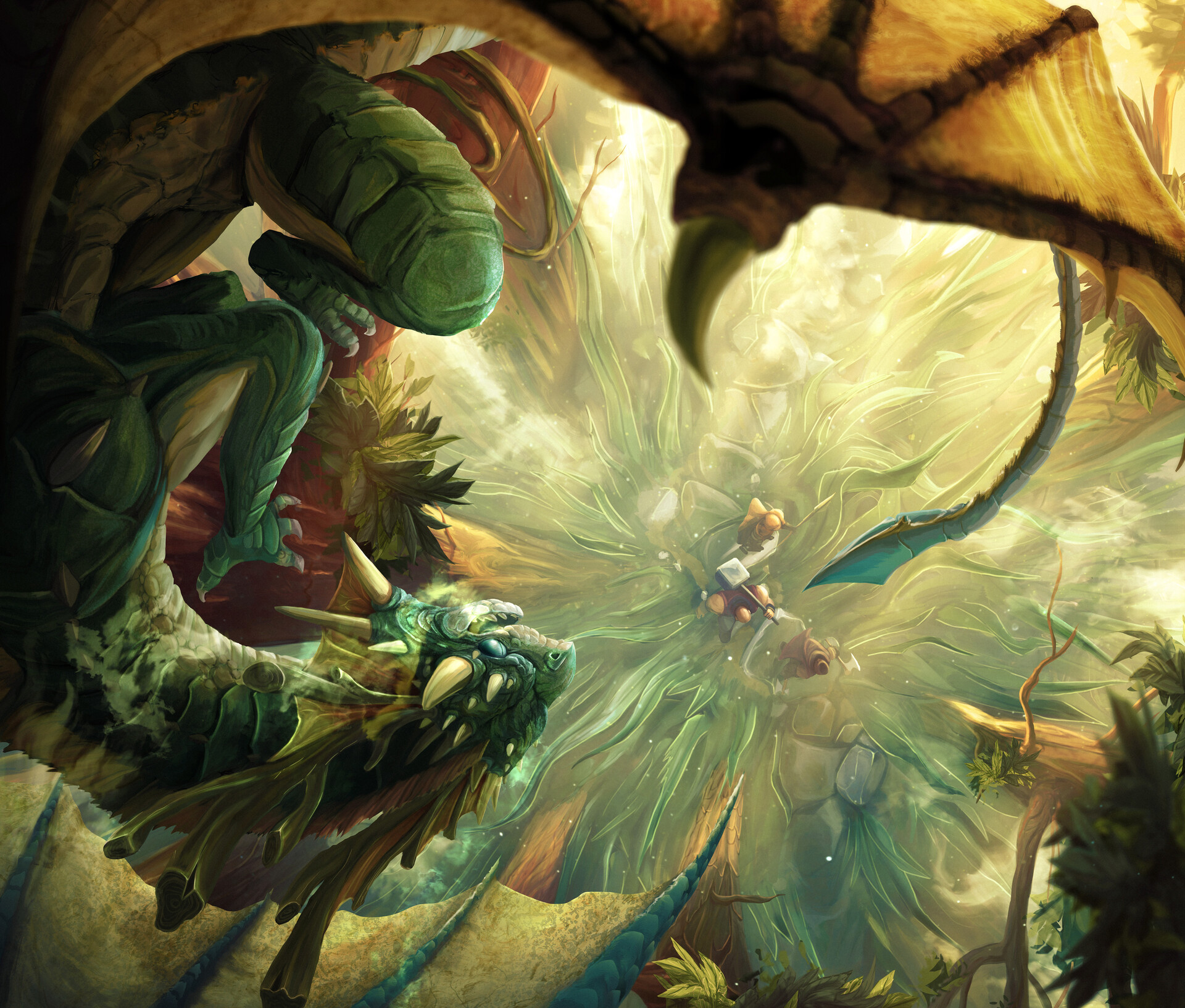 ArtStation - Dragon's Hunt cover