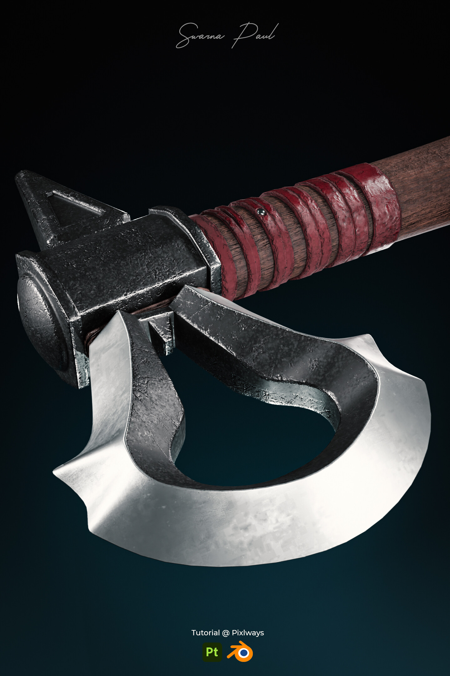 ArtStation - Assassin's Creed Tomahawk Modeling and Texturing in Blender