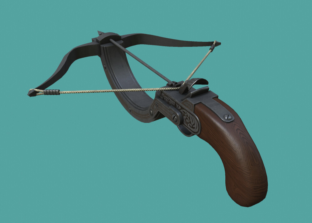 fantasy hand crossbow