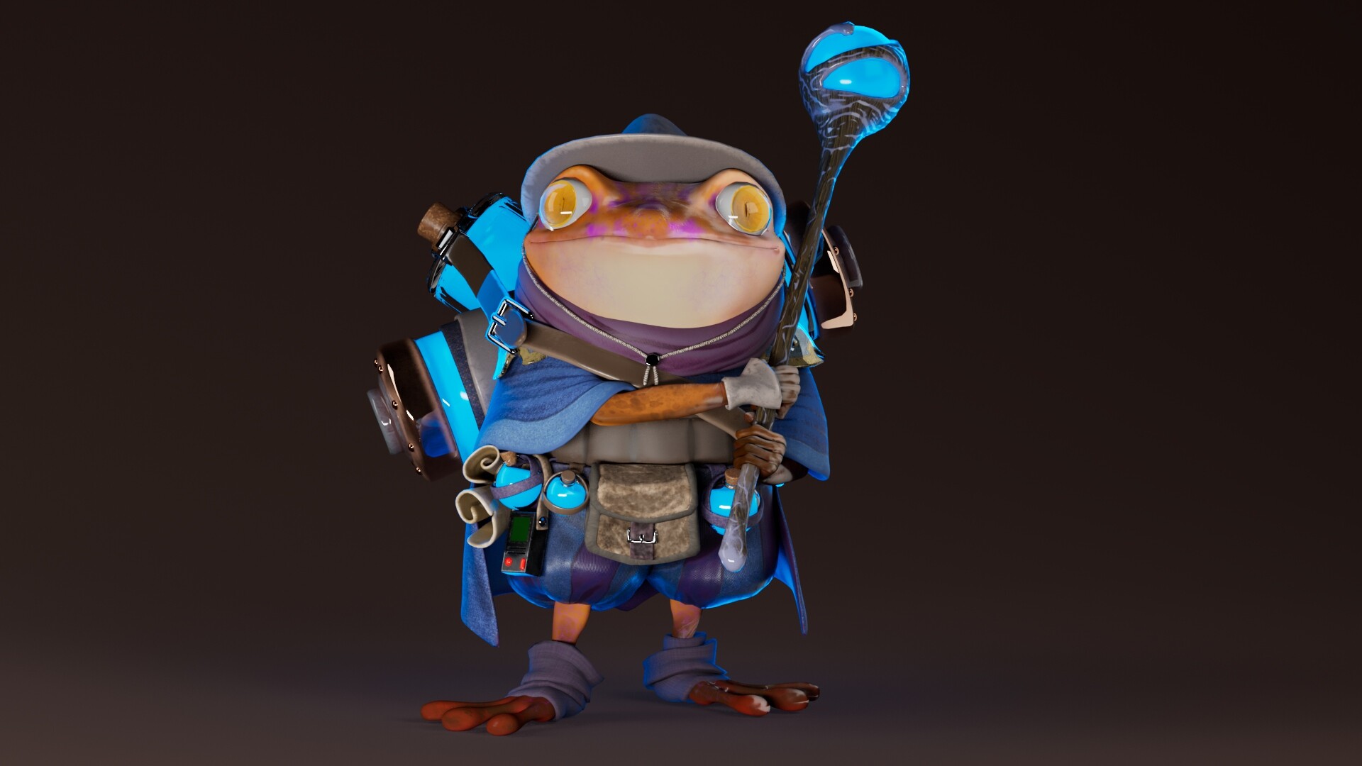 ArtStation - Magical Elixir Vendor Frog
